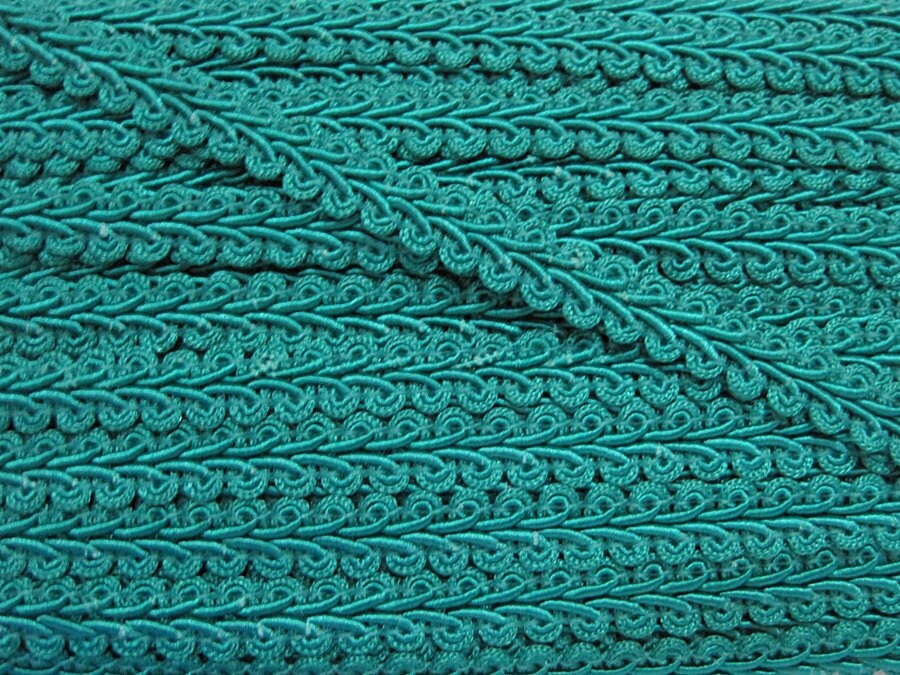 5 Yards 1/2 Gimp Braided Trim Teal Gimp Braid Braided | Etsy UK