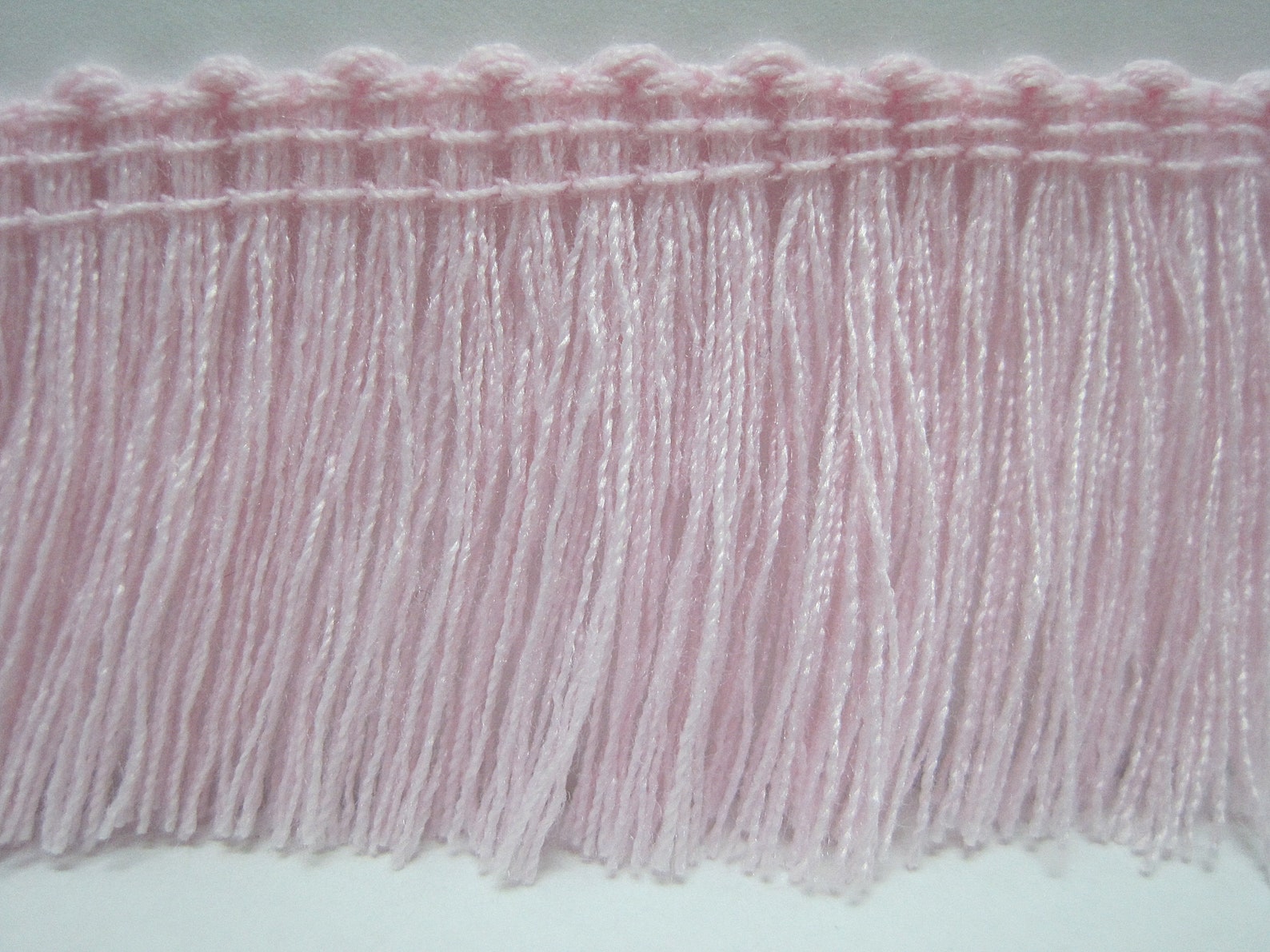 5 Yards Soft Pink Cotton Tassel Trim Pink Trim Pink Tassel - Etsy