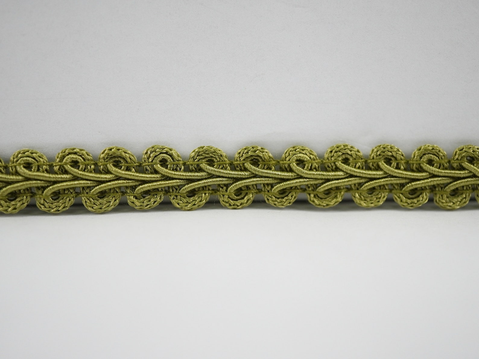 5 Yards 3/8" Olive Drab Green Gimp Braided Trim, Gimp Braid, Braided ...