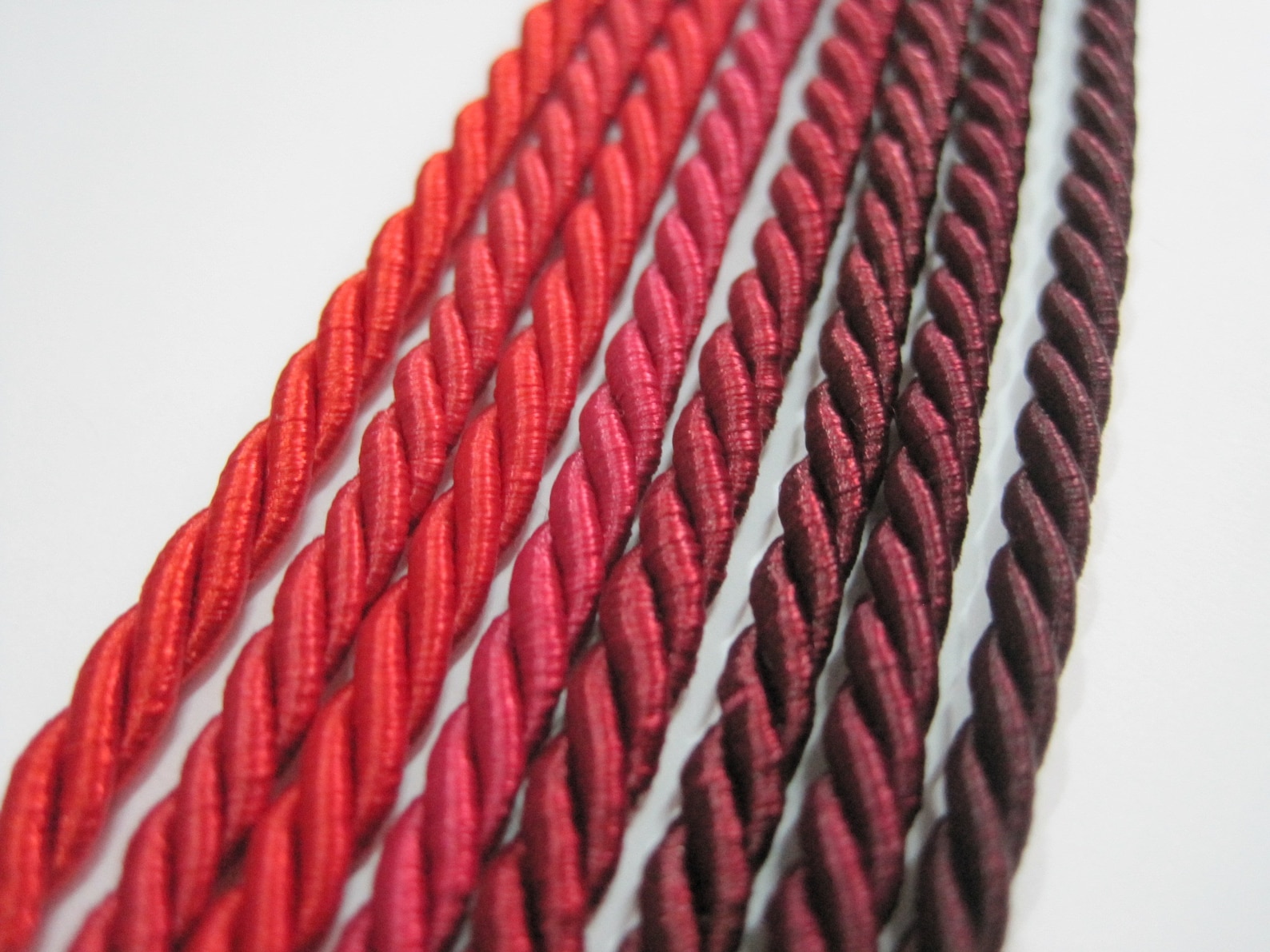 5 Yd 4 Mm Twisted Cord Red Twisted Cord Red Soutache - Etsy