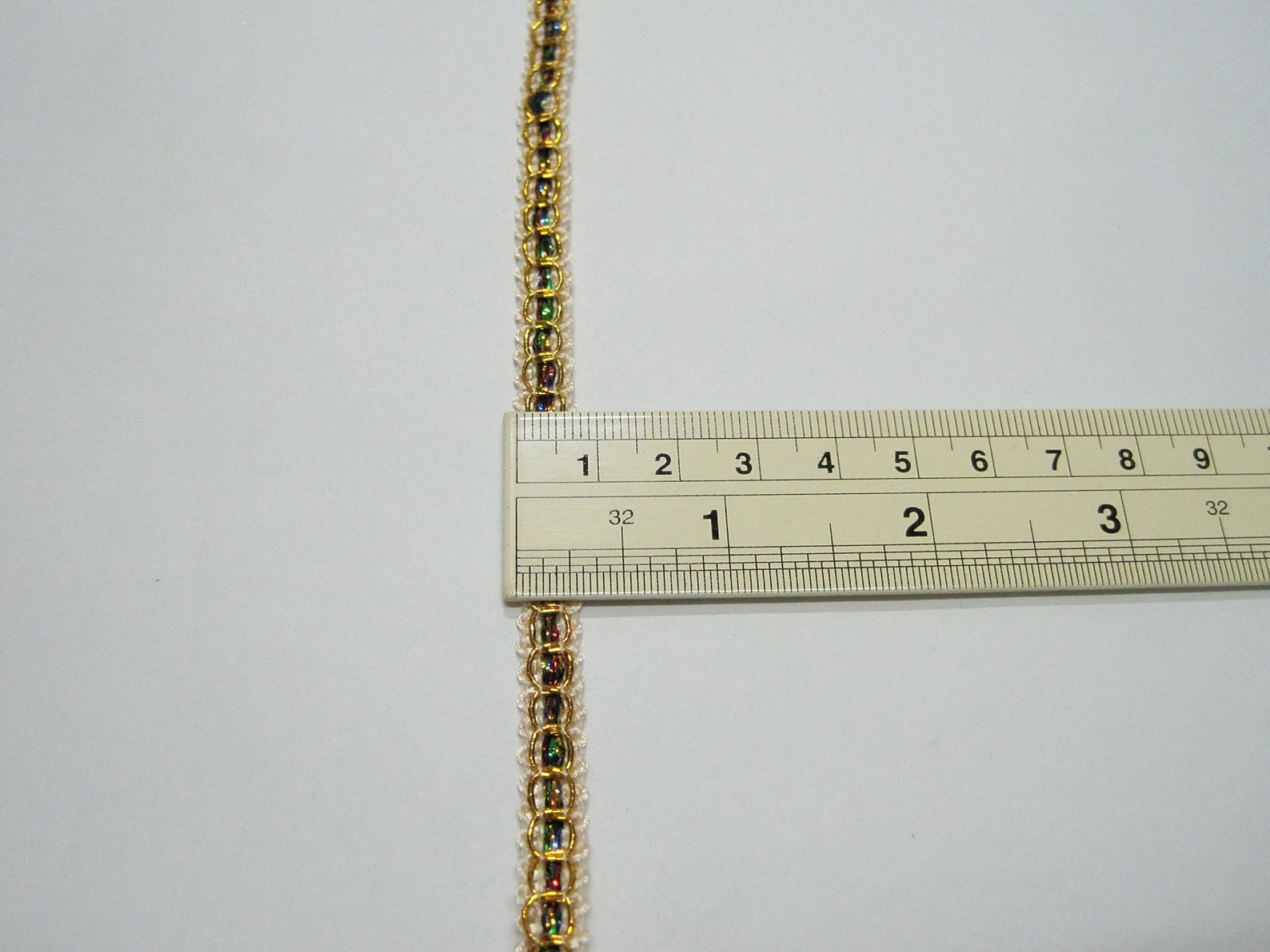5 Yards 5/16" Braid Trim, Vanilla-gold Braid Trim, Gimp Braid, Braided ...