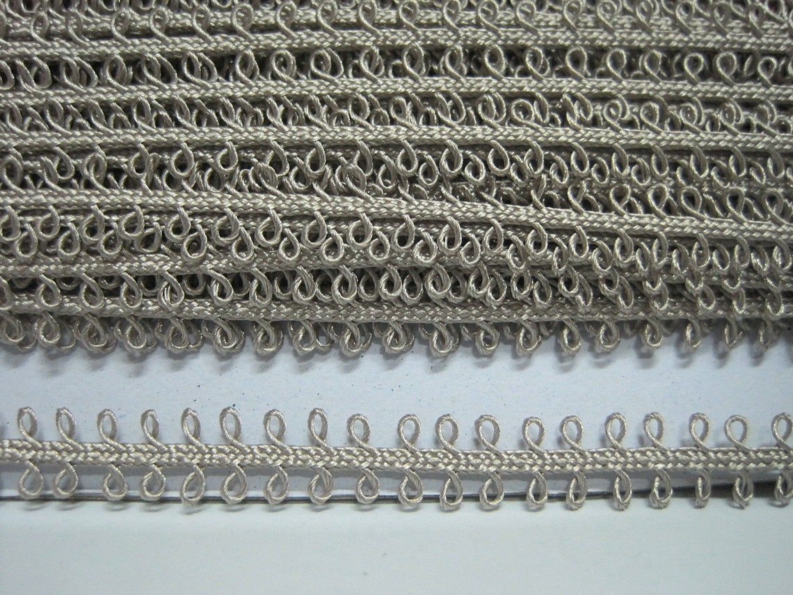 5 Yards Warm Gray Picot Trim Picot Edge Trim Picot Edge - Etsy