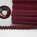 5 Yards 3/8 Burgundy dark Red Gimp Braided Trim Gimp - Etsy