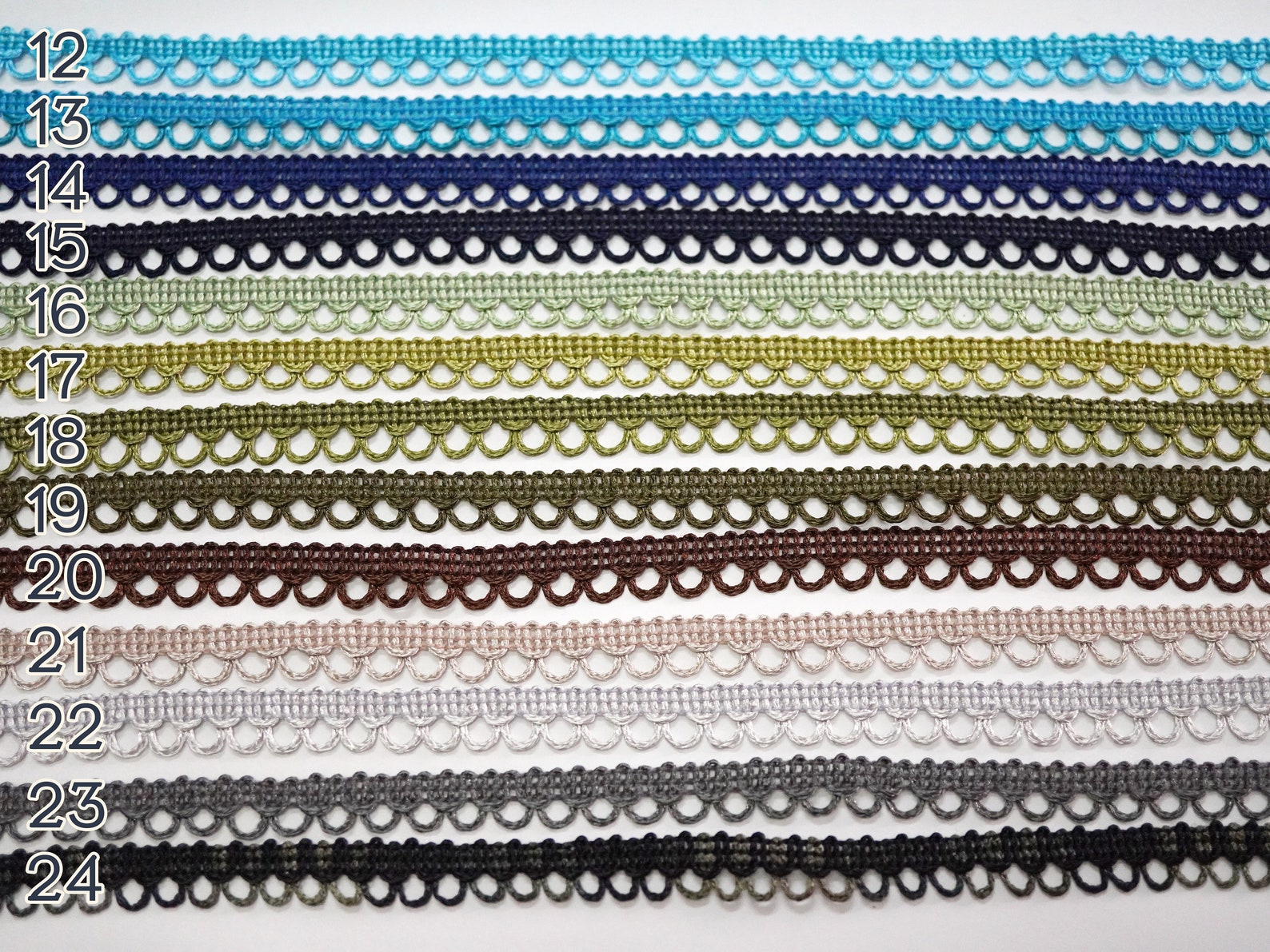 5 Yards Vanilla Loop Trim, Cream Loop Trim, Wholesale Trim, Looped Trim ...