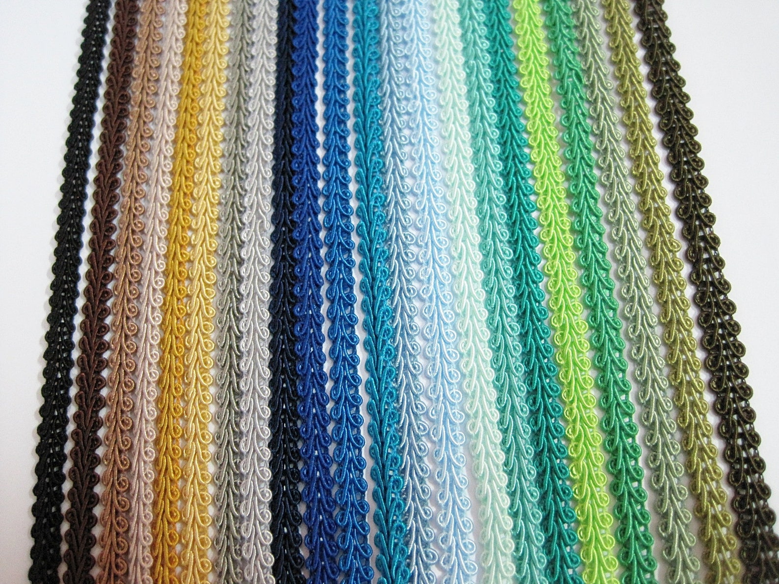 5 Yards 3/16 Dark Green Gimp Braided Trim Gimp Braid - Etsy