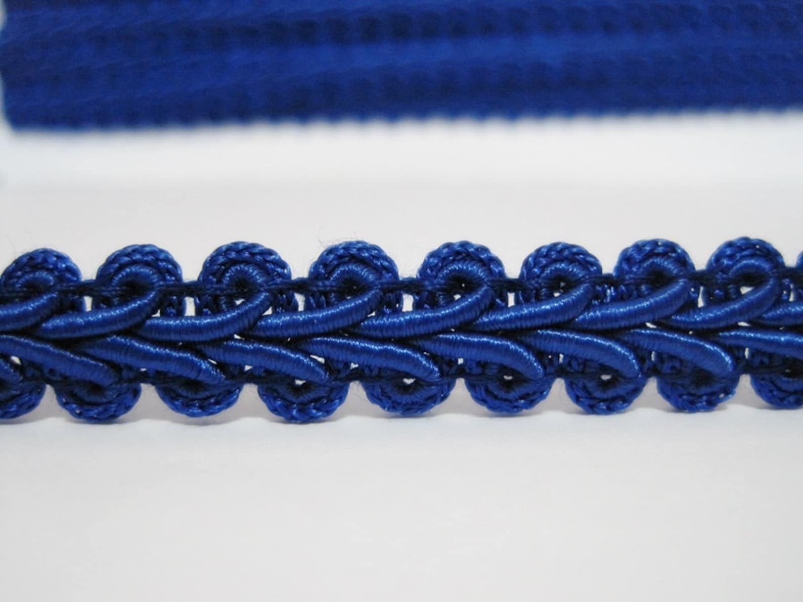5 Yards 1/2 Azure Gimp Braided Trim Gimp Braid Braided - Etsy