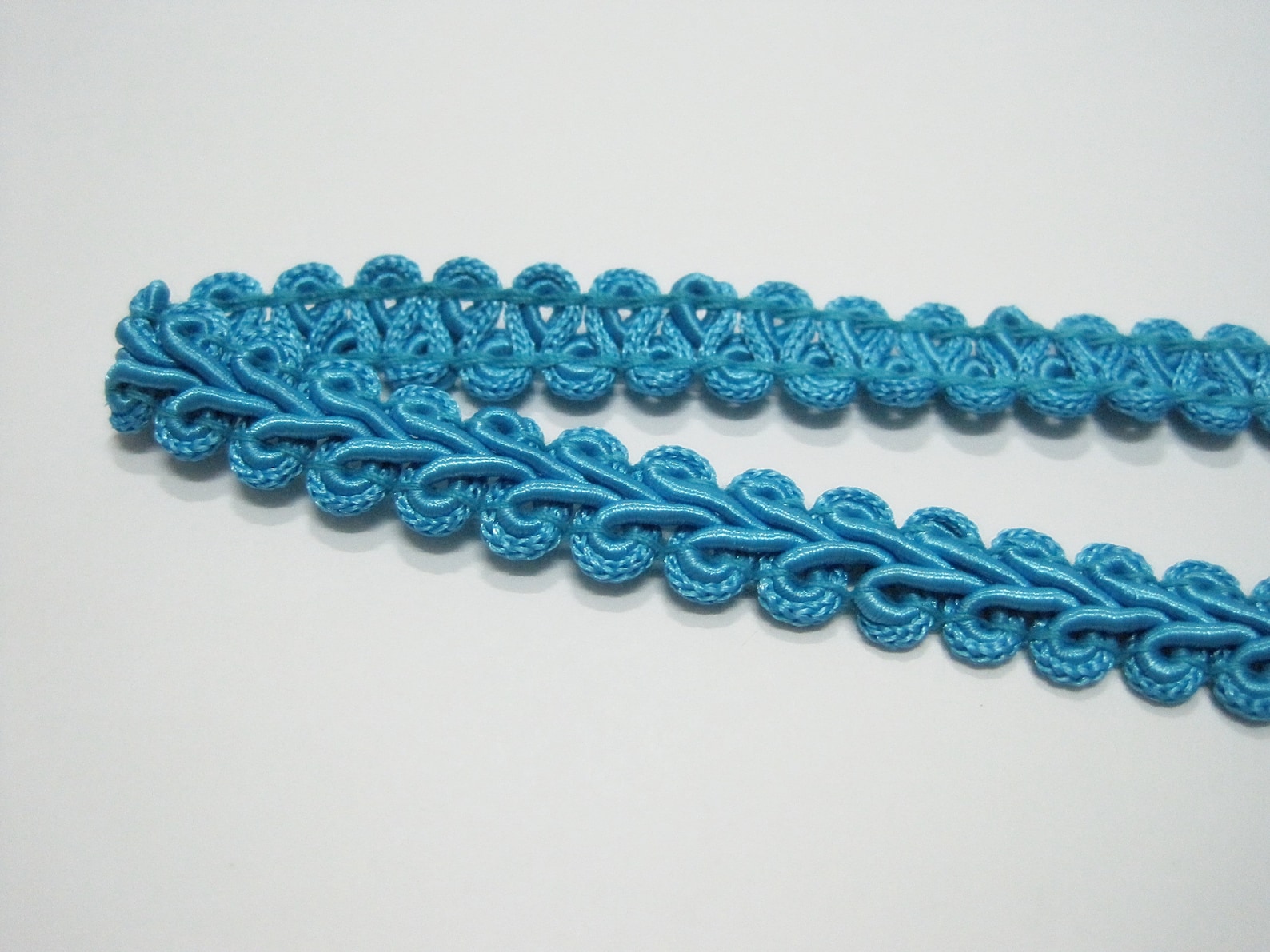 5 Yards 1/2 Turquoise Gimp Braided Trim Gimp Braid - Etsy
