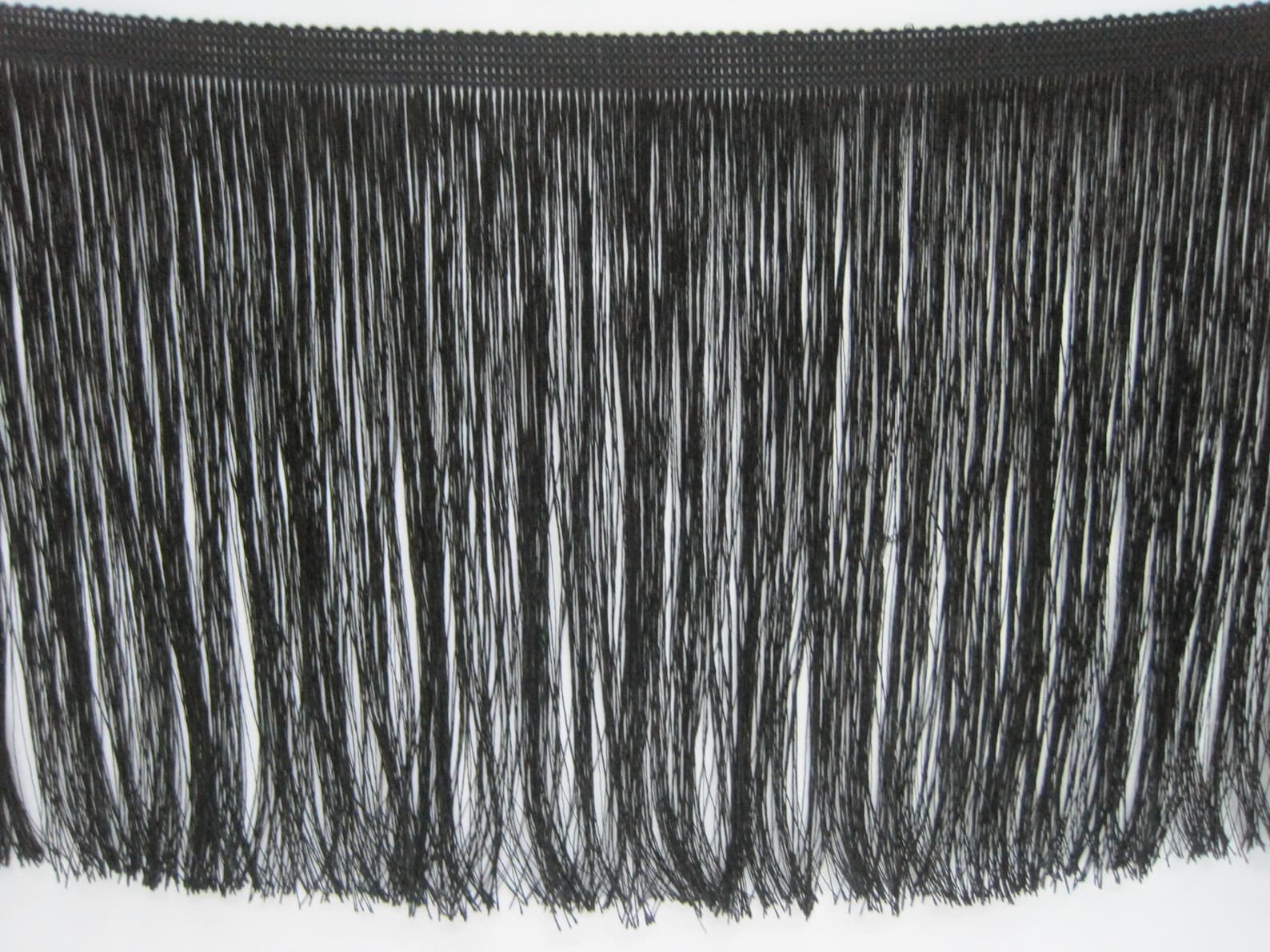 1 Yard 4 to 10 Black Chainette Fringe Black Trim | Etsy