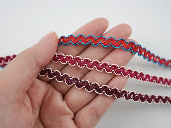 5 Yards Red Rick Rack Rick Rack Trim Zig Zag Trim Zig Zag - Etsy