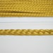 5 Yards 1/4 Braided Cord, Classic Gold Cord, Flat Braided Cord, Flat ...