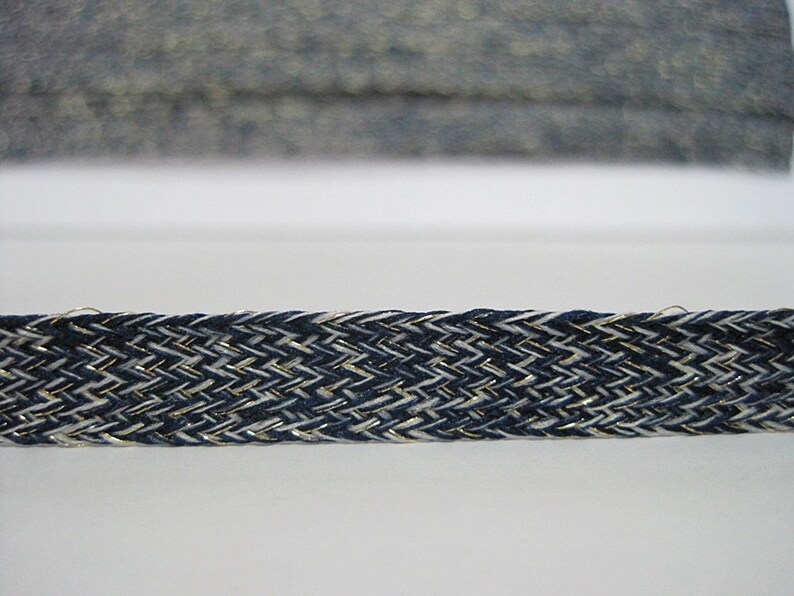 Denim Trim Set 1 Trim Set Blue Trim Gold Trim Gold Crochet - Etsy