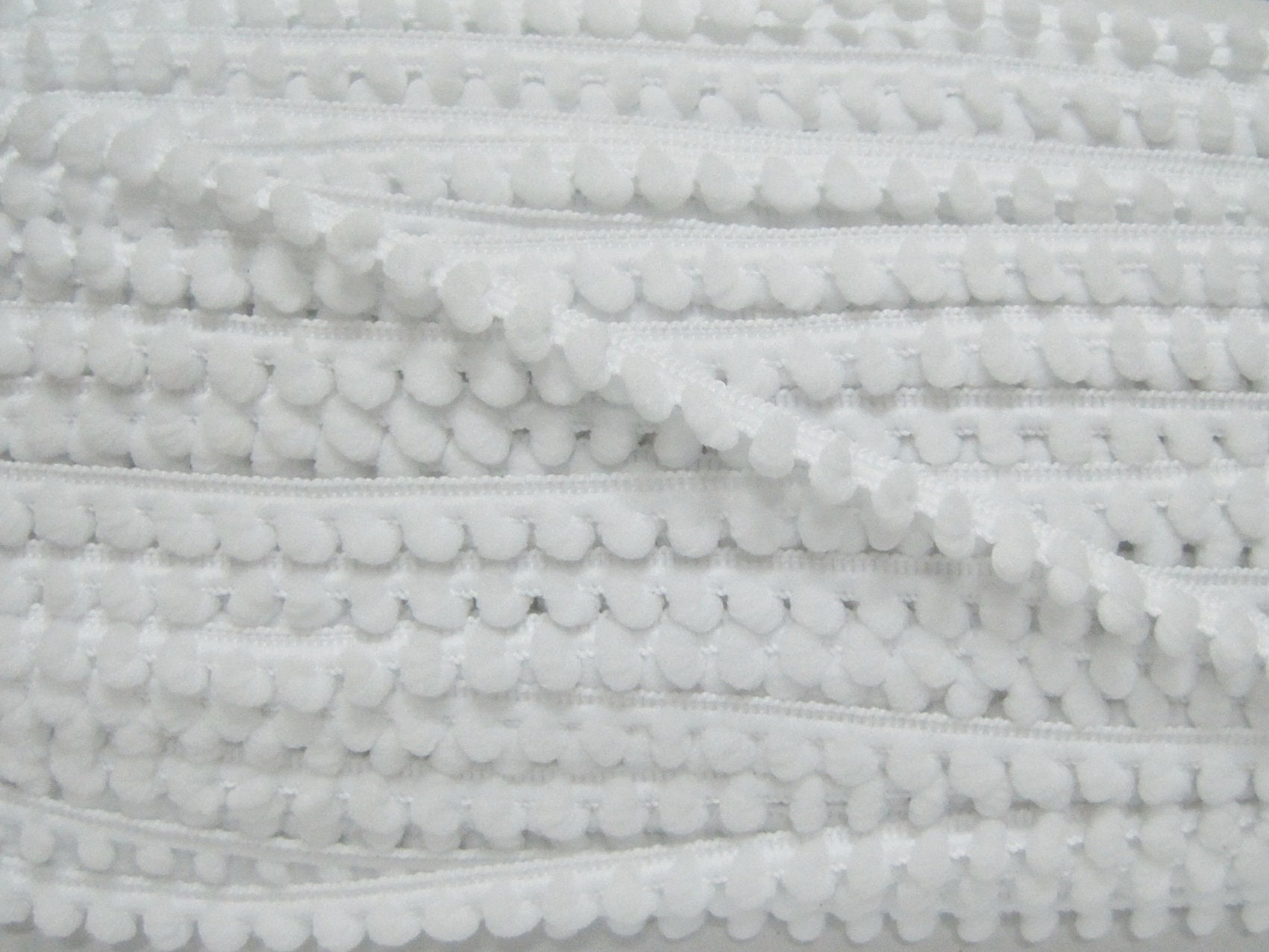 5 Yards White Mini Pom Pom Trim (pom Size 0.5 Cm) - Etsy