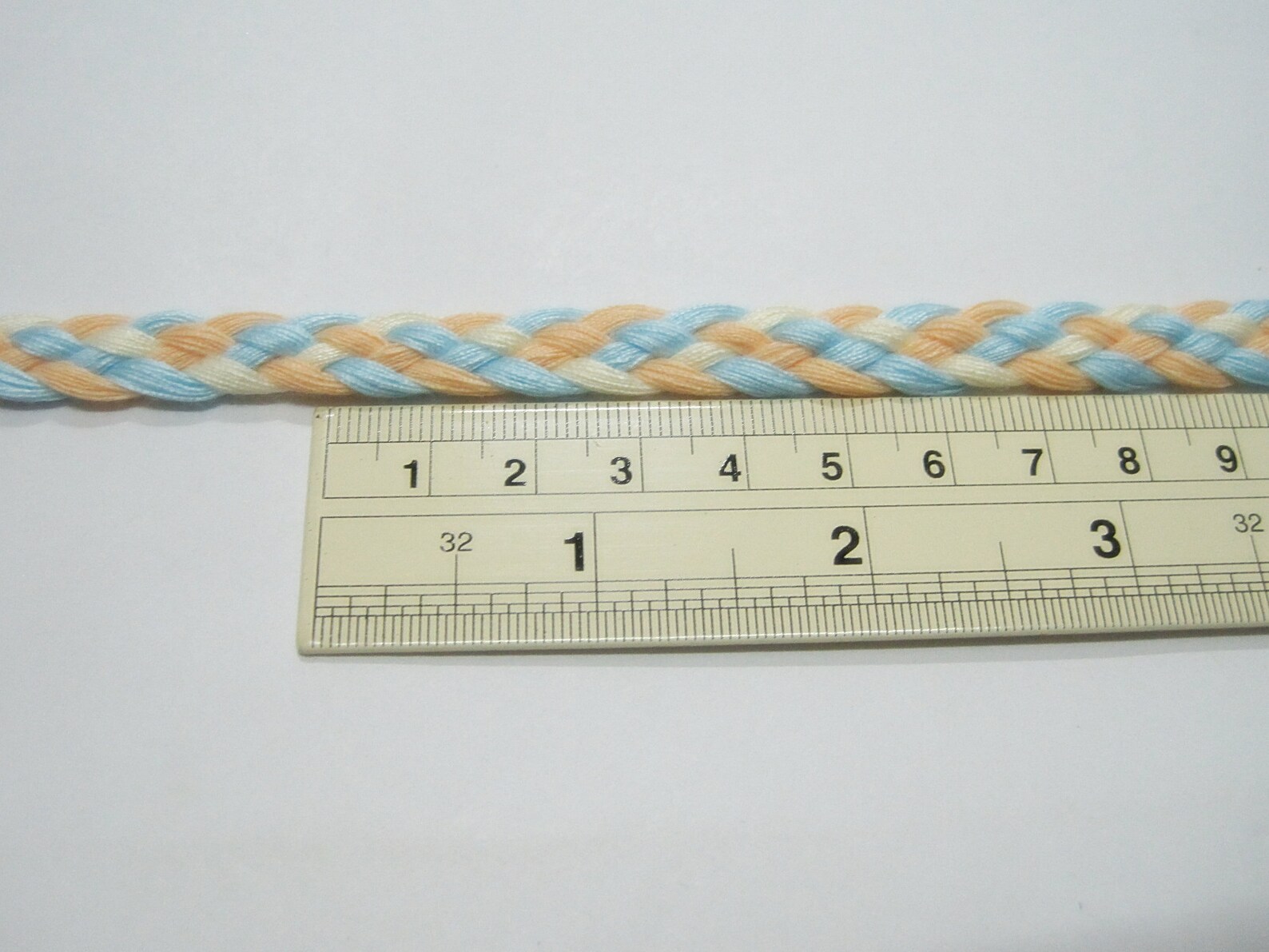 5 Yards Braided Trim Multicolored Trim Flat Braided Cord - Etsy