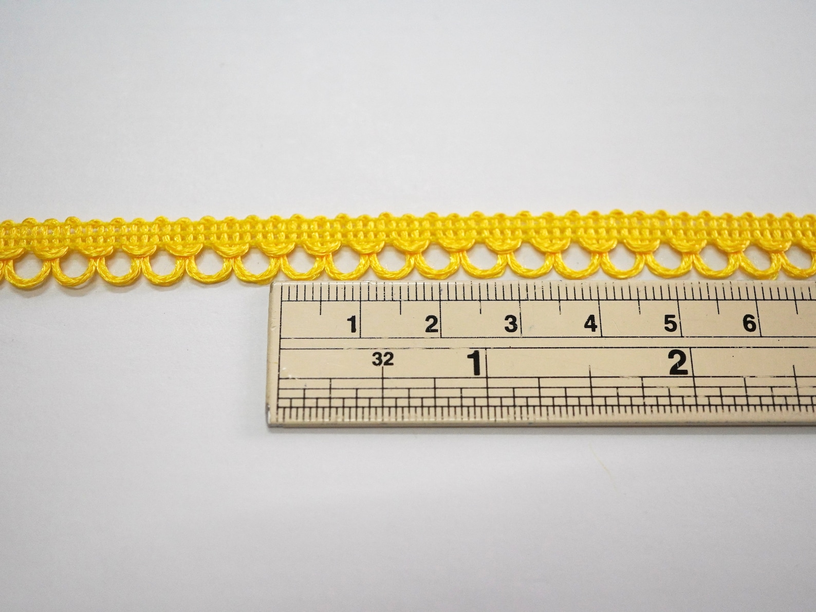 5 Yards Yellow Loop Trim, Yellow Loop Lace Trim, Wholesale Trim, Looped ...
