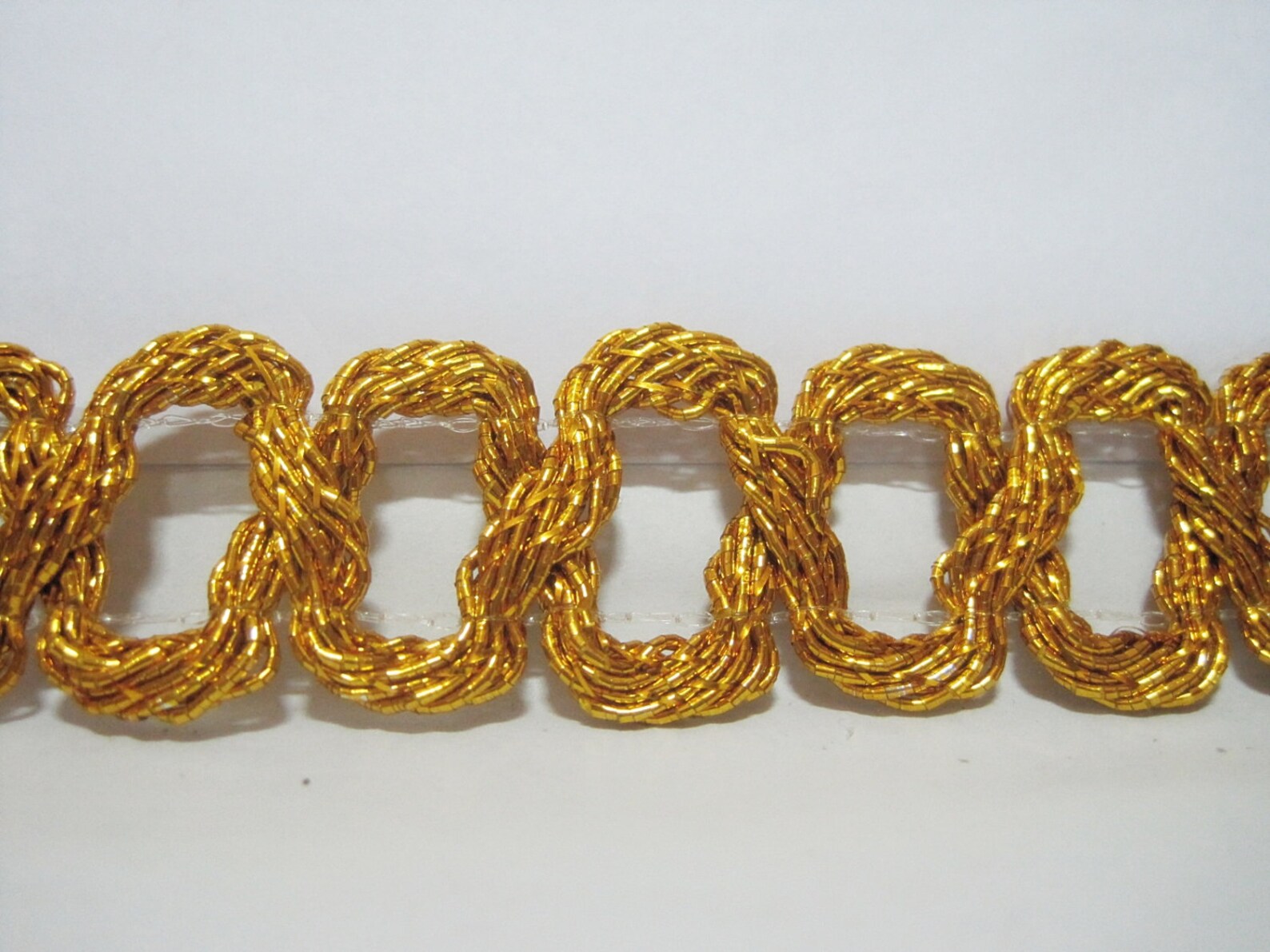 5 Yards Dark Gold Metallic Braid Wholesale Trim Metallic - Etsy
