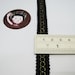 5 Yards 1/2" Black Gimp Braid Trim, Gimp Braid, Braided Gimp Trim ...