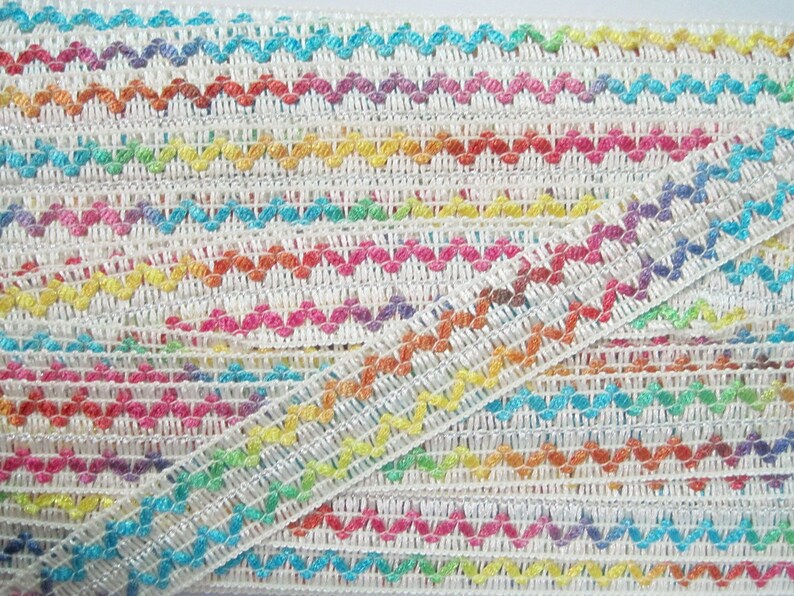 5 Yards Rainbow Ribbon multicolored ribbon colorful ribbon | Etsy