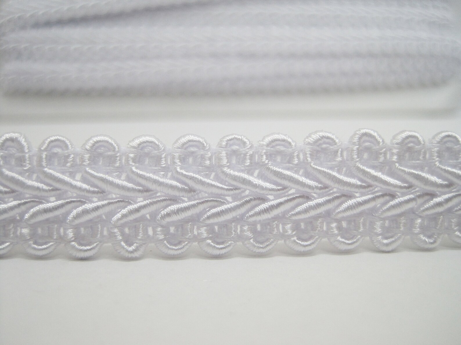 5 Yards 9/16 White Gimp Braided Trim Gimp Braid | Etsy