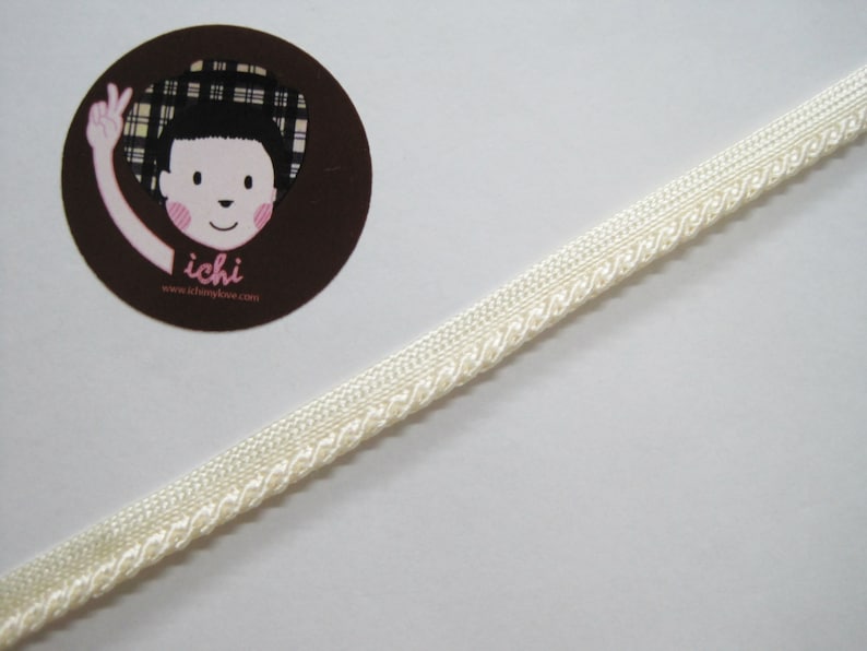 5 Yards Cream Lip Cord Piping Edge Piping Decorative Edging - Etsy ...