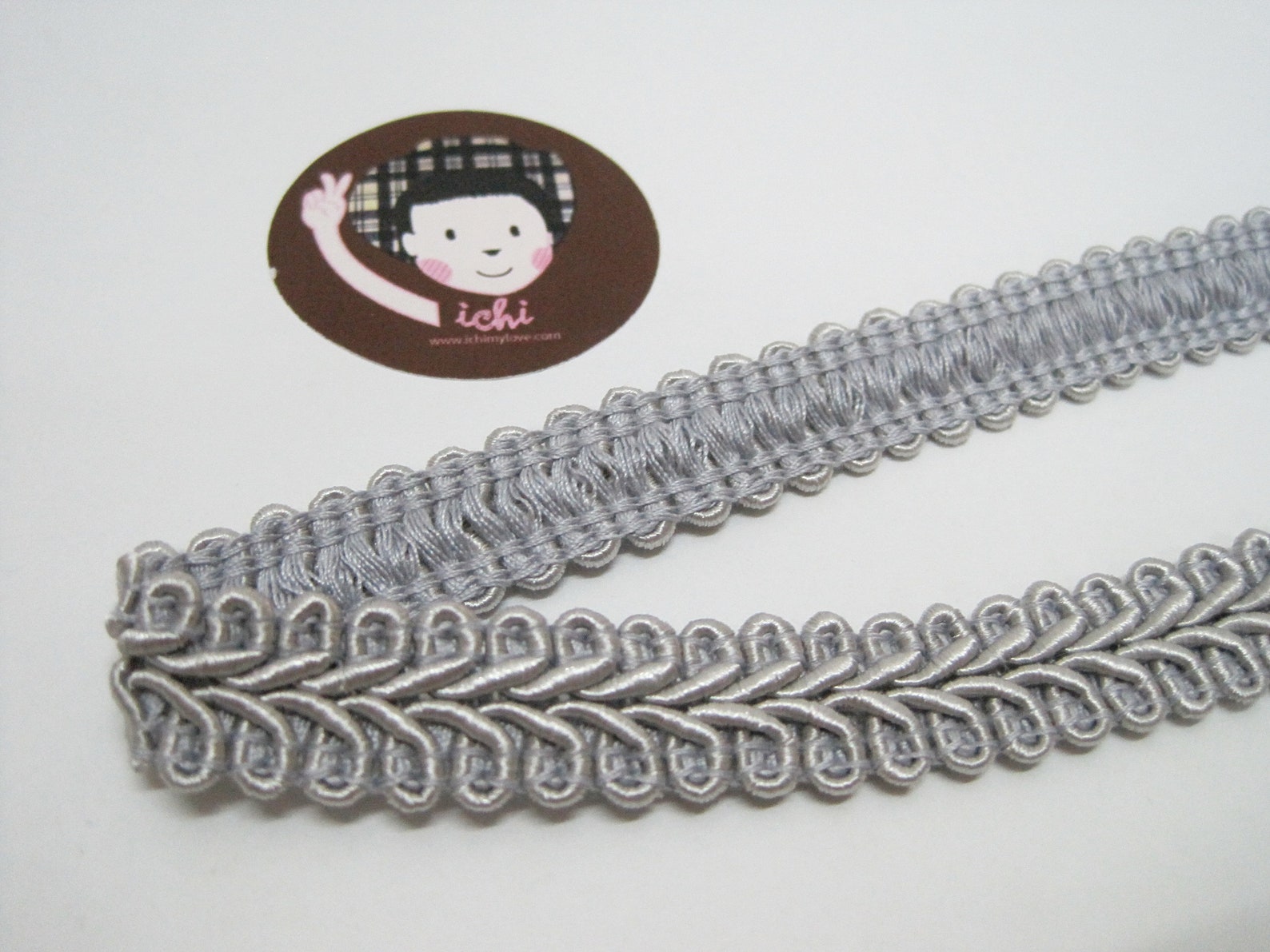 5 Yards 9/16 Silver Gimp Braided Trim Gimp Braid - Etsy