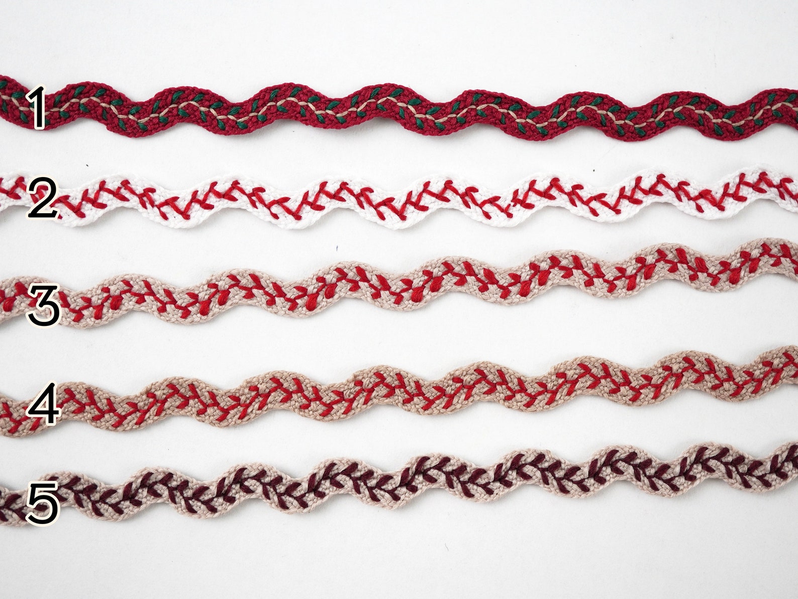 5 Yards Embroidered Rick Rack Tiny Rick Rack Mini Rick Rack - Etsy