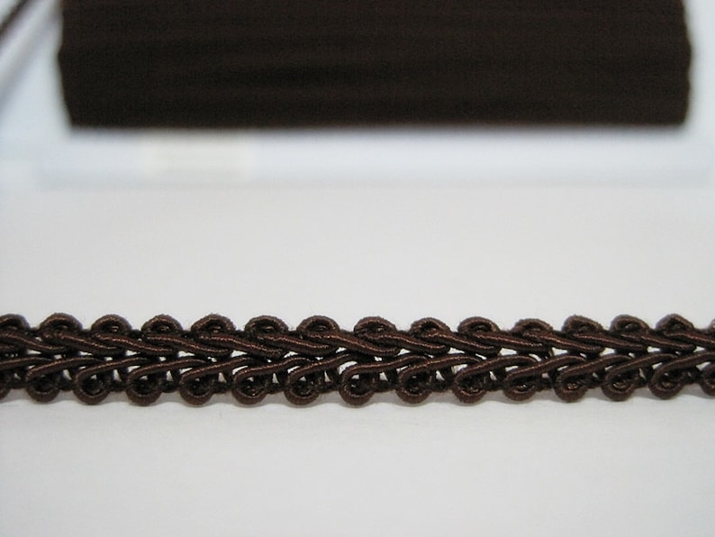 5 Yards 3/16 Dark Brown Gimp Braided Trim Gimp Braid | Etsy