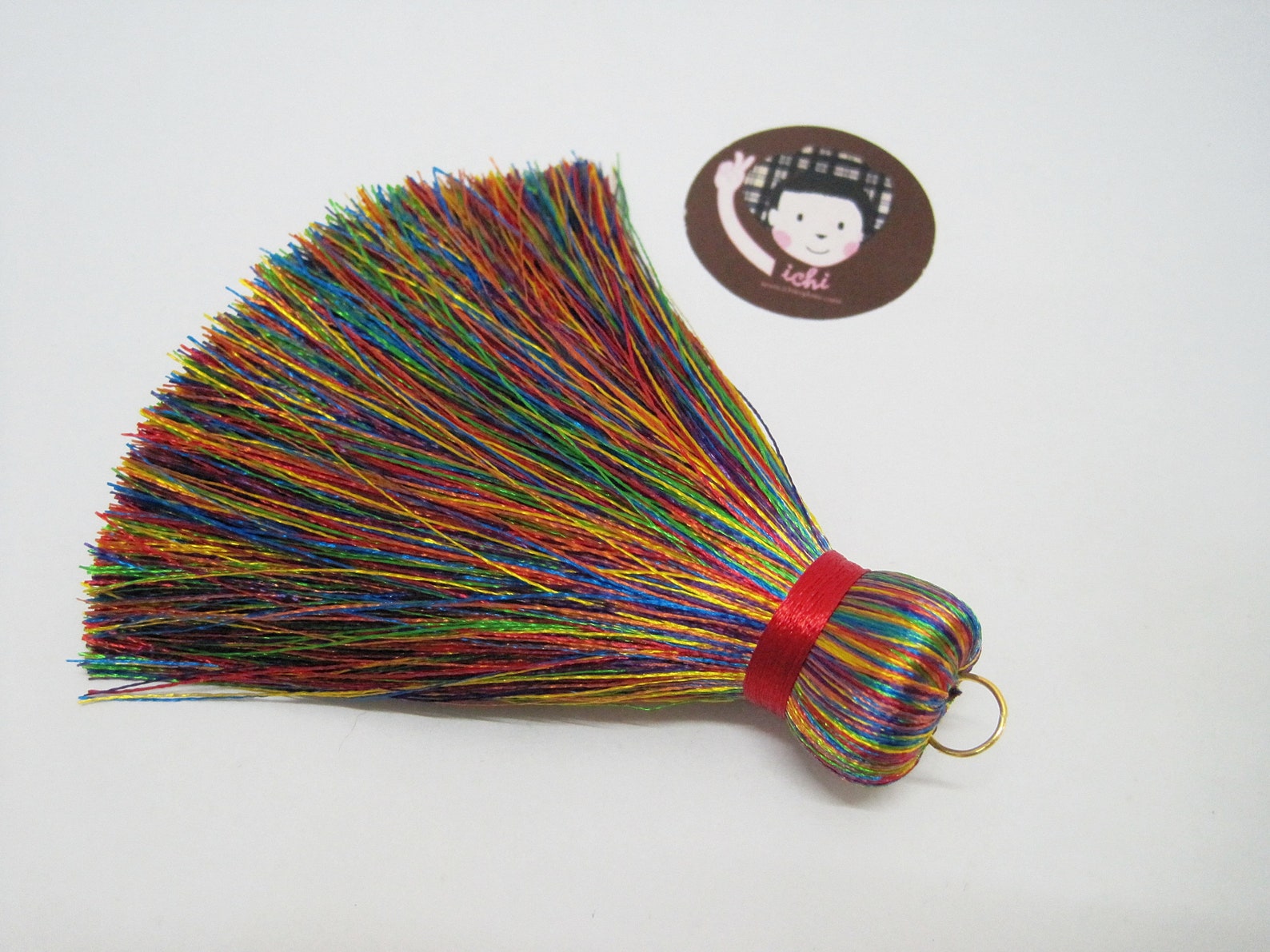 1 Pc Rainbow Big Tassel, Big Tassel, Wholesale Tassels, Jumbo Silk ...