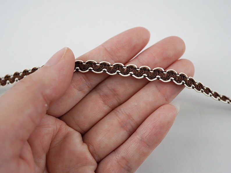 5 Yards Dark Brown Rick Rack Rick Rack Trim Zig Zag Trim - Etsy