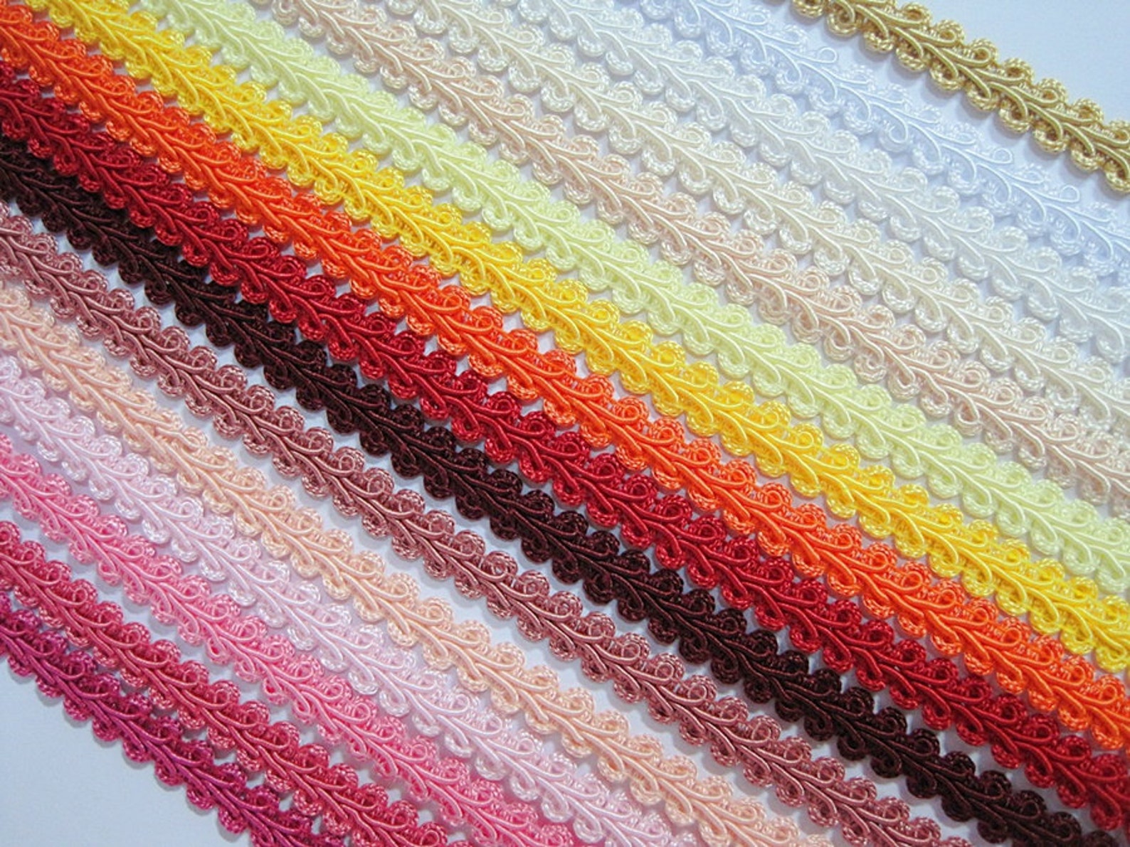 5 Yards 3/8 Harvest Gold Gimp Braided Trim Gimp Braid | Etsy