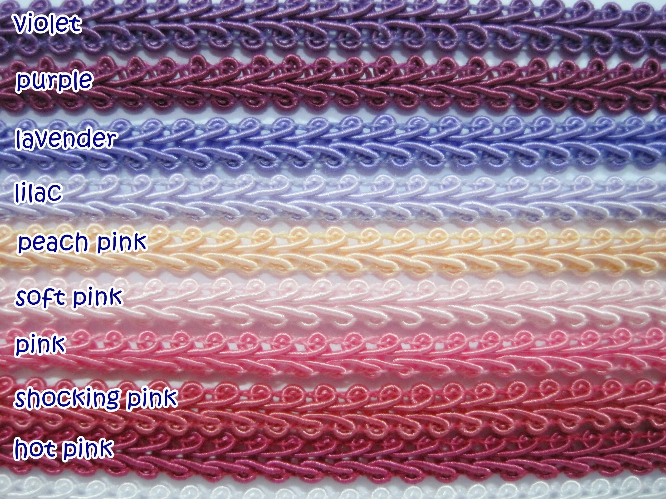 5 Yards 3/16 Light Blue Gimp Braided Trim Gimp Braid | Etsy