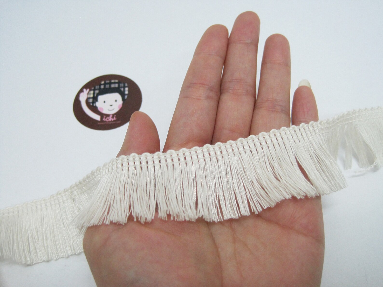 5 Yards Ivory Cotton Tassel Trim Ivory Trim Ivory Tassel | Etsy