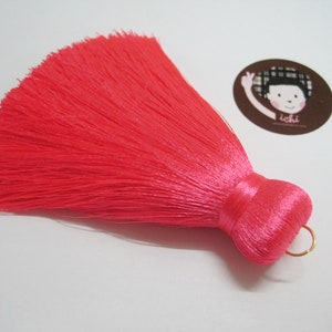 1 Pc Neon Big Tassel, Neon Tassels, Wholesale Tassels, Jumbo Silk ...