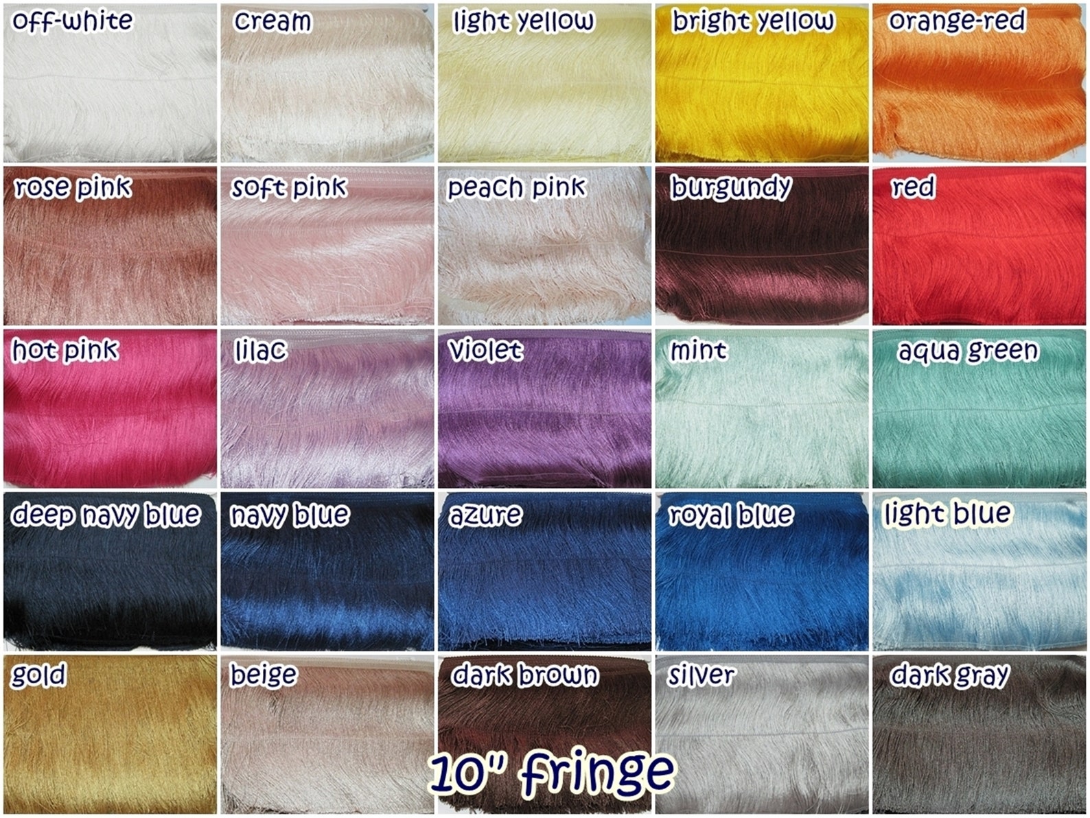 1 Yard 4 to 10 Hot Pink Chainette Fringe Pink | Etsy