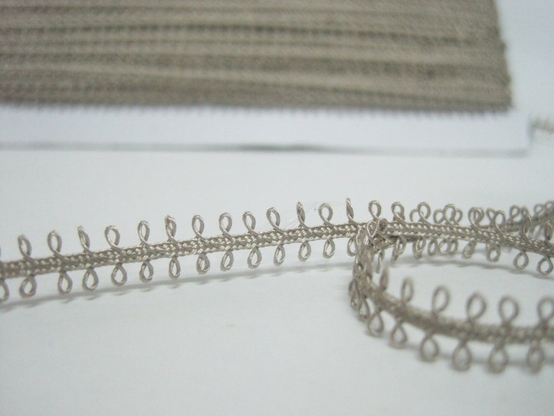 5 Yards Warm Gray Picot Trim Picot Edge Trim Picot Edge - Etsy