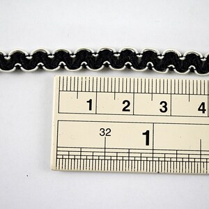 5 Yards Black Rick Rack, Rick Rack Trim, Zig Zag Trim, Zig Zag, Ric Rac ...