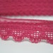 5 Yards 5/8 Hot Pink Lace Trim, Lace Trim, Lace Trim Ribbon, Wholesale ...
