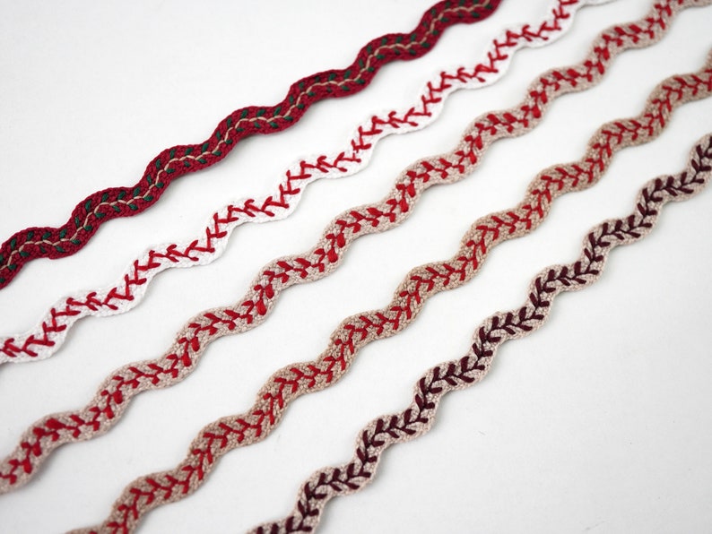 5 Yards Embroidered Rick Rack Tiny Rick Rack Mini Rick Rack - Etsy