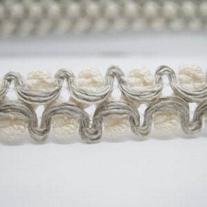 5 Yards Linen Cotton Trim, Natural Trim, Wholesale Trims, Linen Lace ...