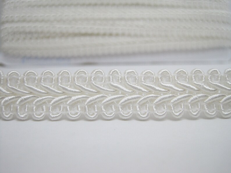 5 Yards 9/16 Off-white Gimp Braided Trim Gimp Braid - Etsy