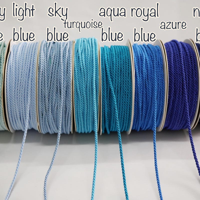 Twisted Cording Navy - Etsy