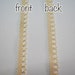 5 Yards Vanilla Loop Trim, Cream Loop Trim, Wholesale Trim, Looped Trim ...