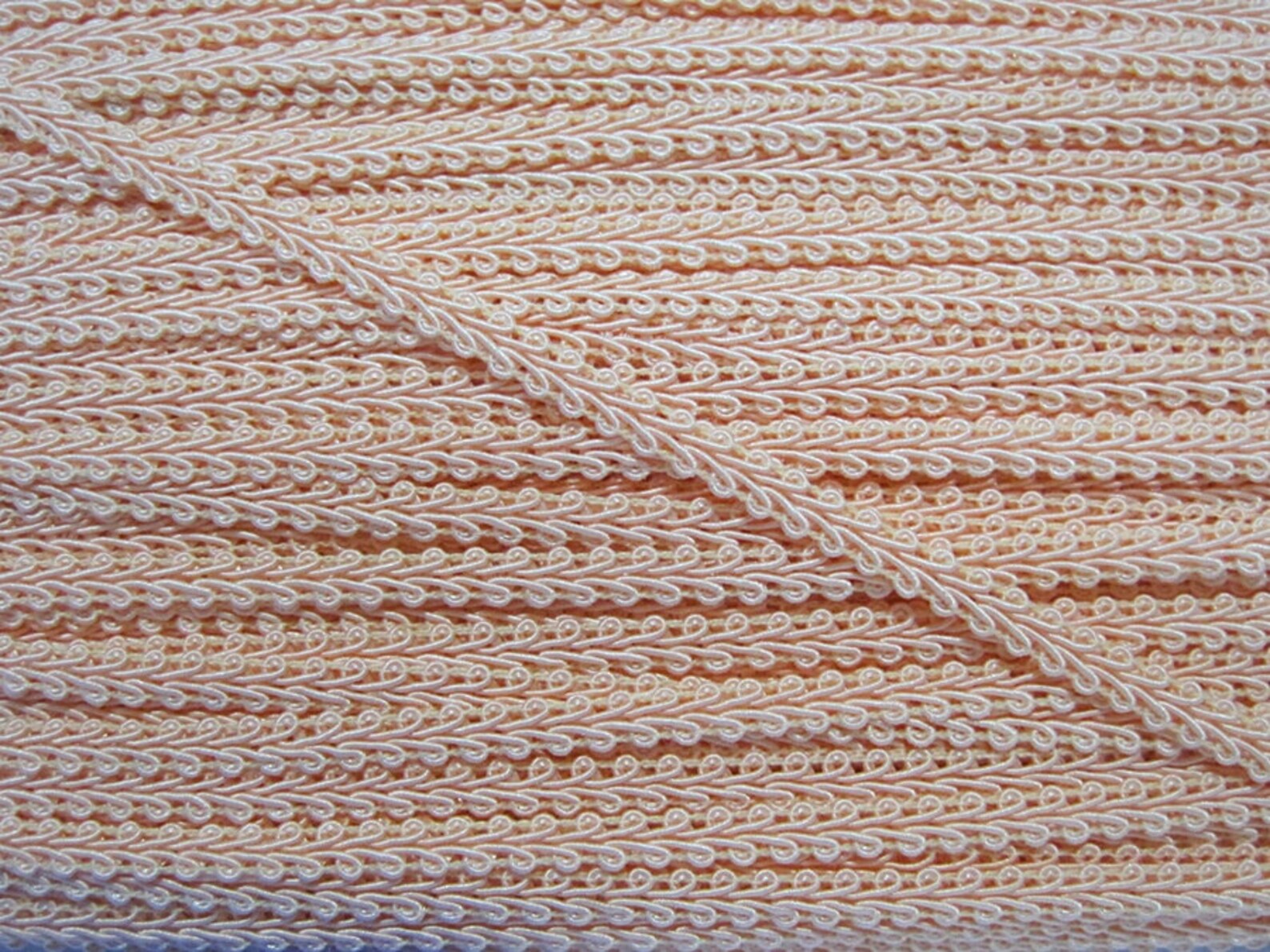 5 Yards 3/16 Peach Pink Gimp Braided Trim Gimp Braid | Etsy