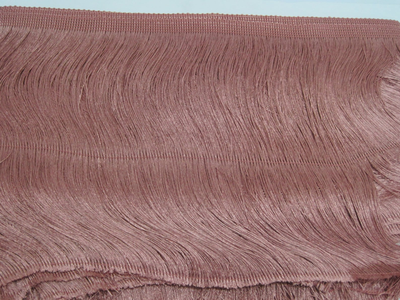 1 Yard 4 to 10 Rose Pink Chainette Fringe Pink | Etsy