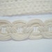 5 Yards 100% Cotton Cream Braided Trim, Cotton Trims, Unbleached Cotton ...
