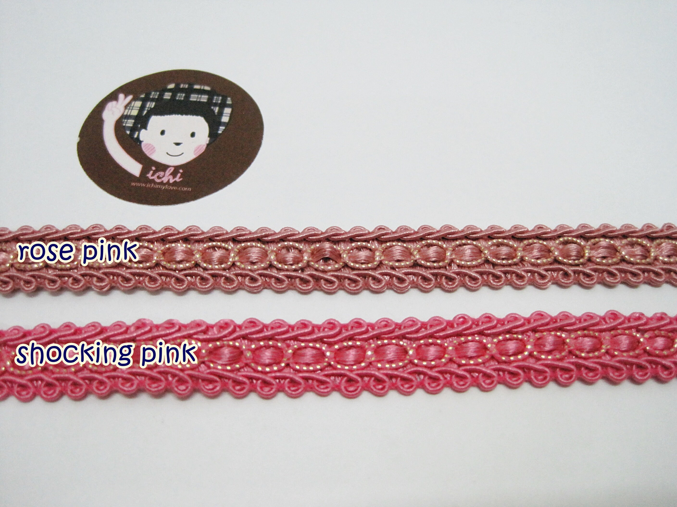 5 Yards 1/2 Rose Pink Gimp Braid Trim Gimp Braid | Etsy