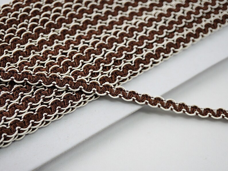 5 Yards Dark Brown Rick Rack Rick Rack Trim Zig Zag Trim - Etsy