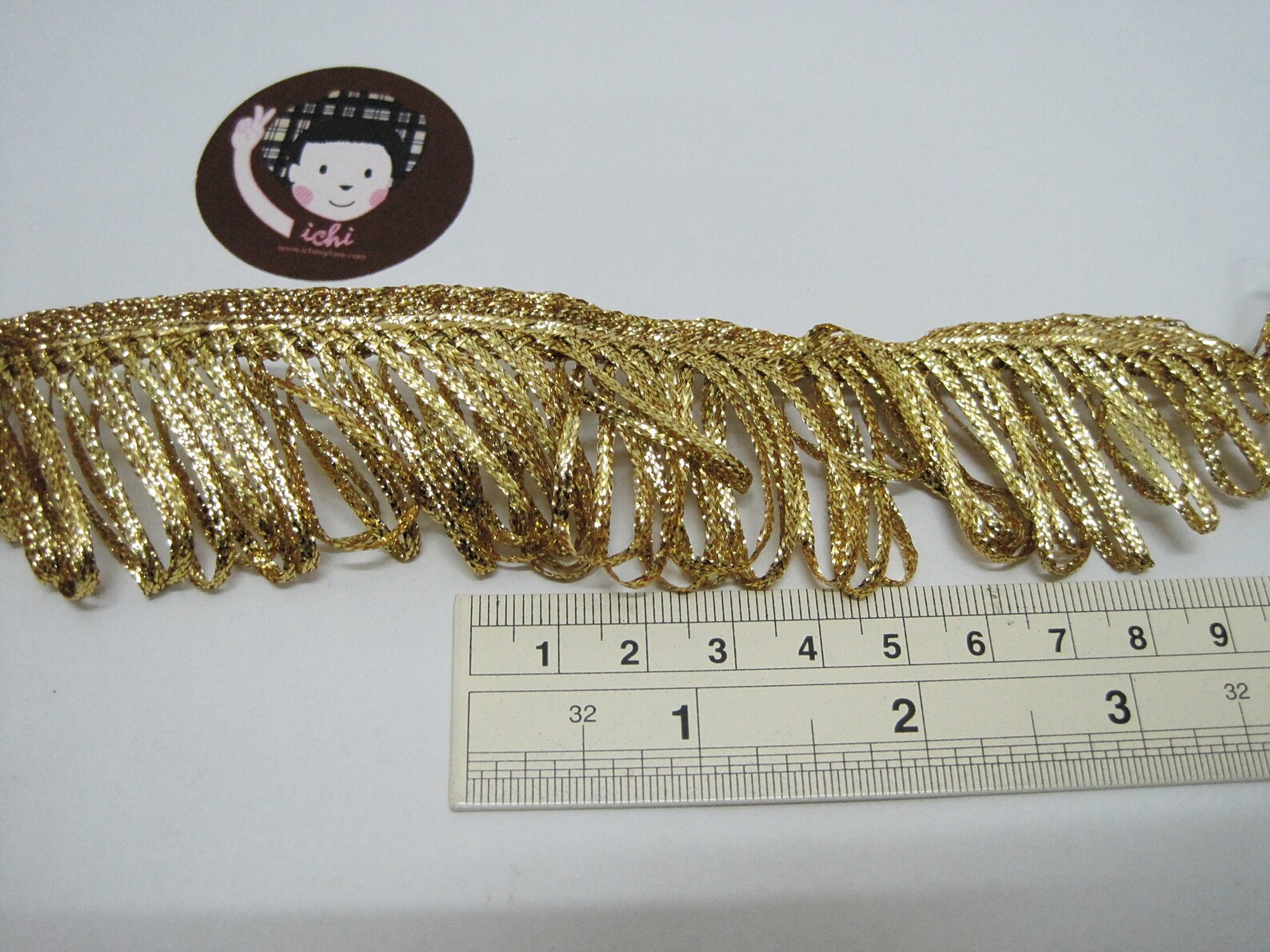 5 Yards Gold Metallic Loop Fringe Tassel Trim Bullion - Etsy