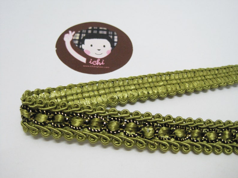 5 Yards 1/2 Olive Drab Green Gimp Braid Trim Gimp | Etsy