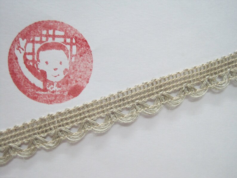 5 Yards Linen Braided Trim Natural trim wholesale trims | Etsy