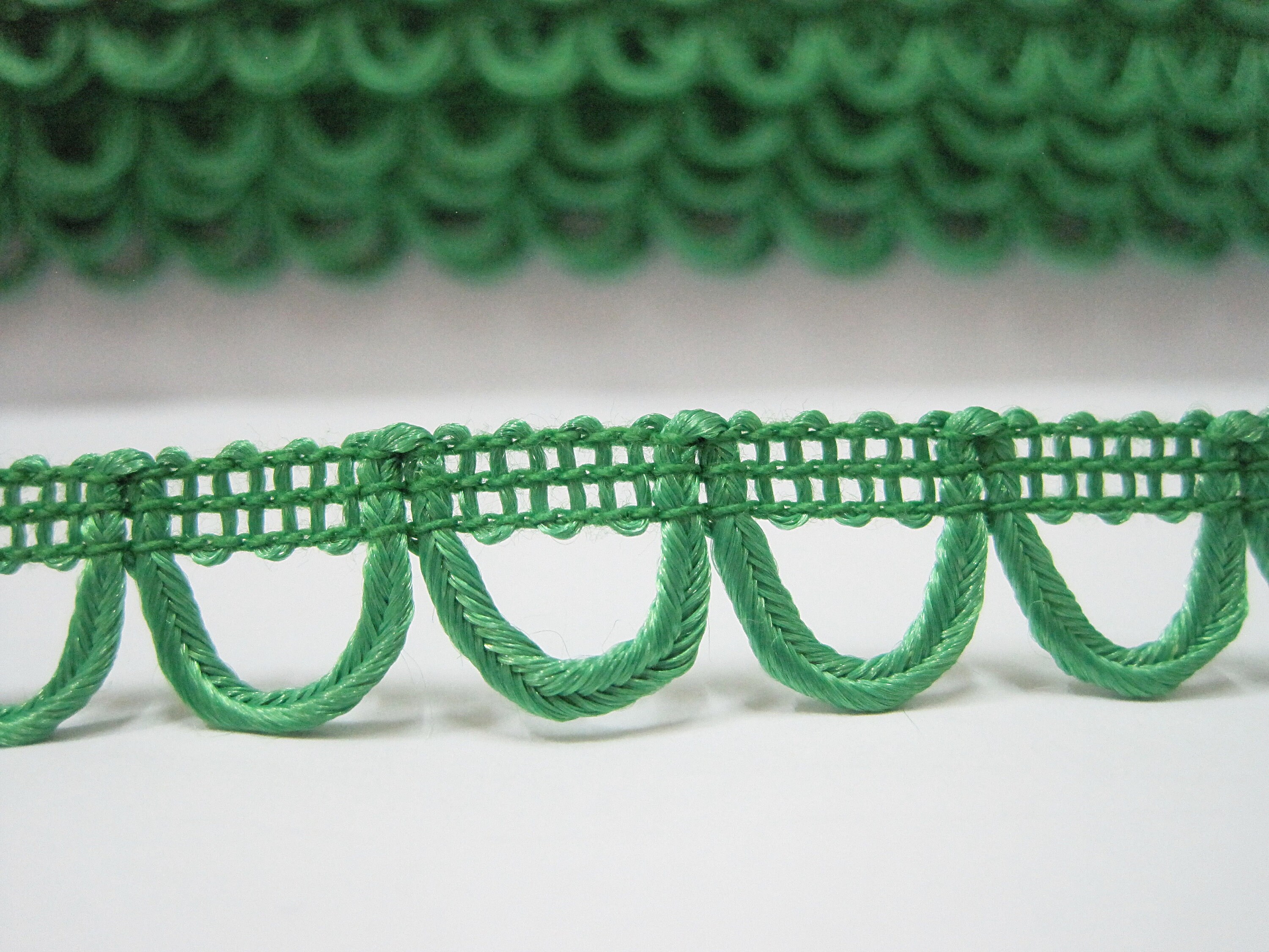 5 yards Green Loop trim loop trim braided trim button | Etsy